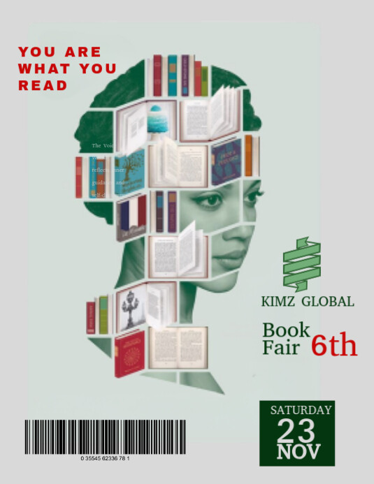 Copy of White Professional Book Fair Flyer Flyer (us Letter) | PosterMyWall