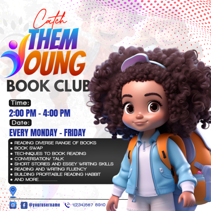 Plantilla de White Professional Book Vclun Instagram Post | PosterMyWall