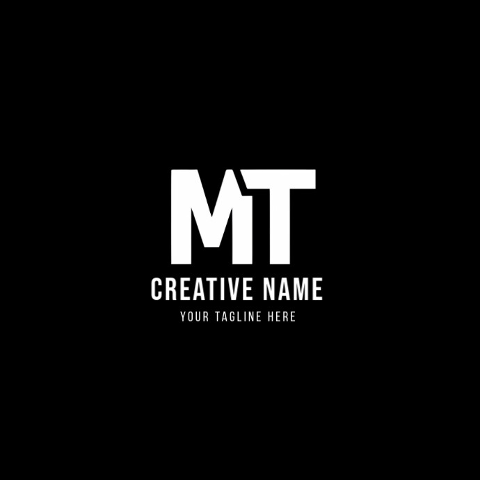 Plantilla de White Professional Brand Logo | PosterMyWall