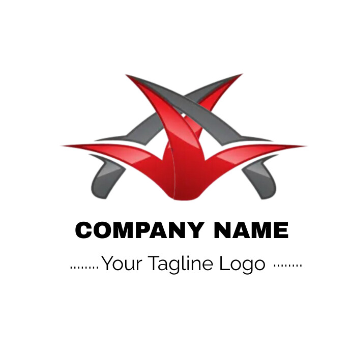 White Professional Brand Logo Template | PosterMyWall