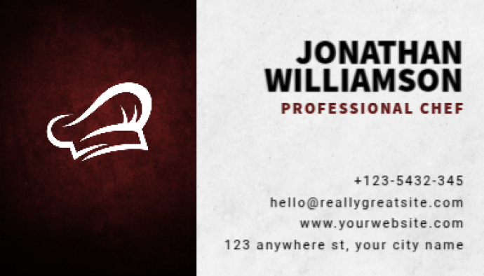 White Professional Business Card Business Card Template | PosterMyWall