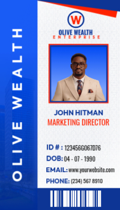 White Professional Business Card Business Card Template | PosterMyWall