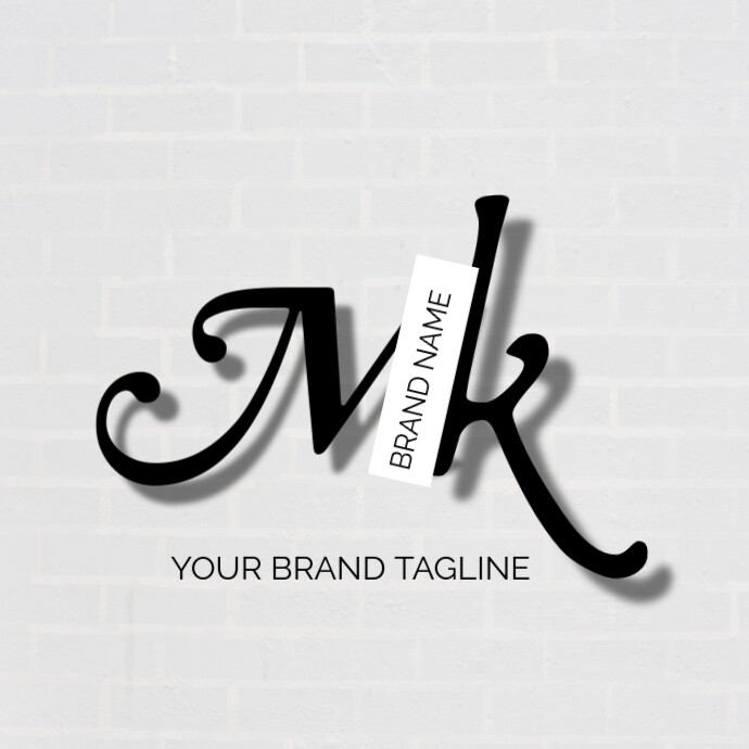 White Professional Business Logo Template | PosterMyWall