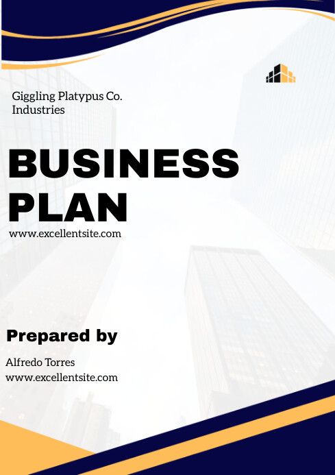 White Professional Business Plan A4 Template | PosterMyWall