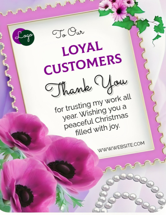 Plantilla de White Professional Business Thank You Card Flyer (us ...