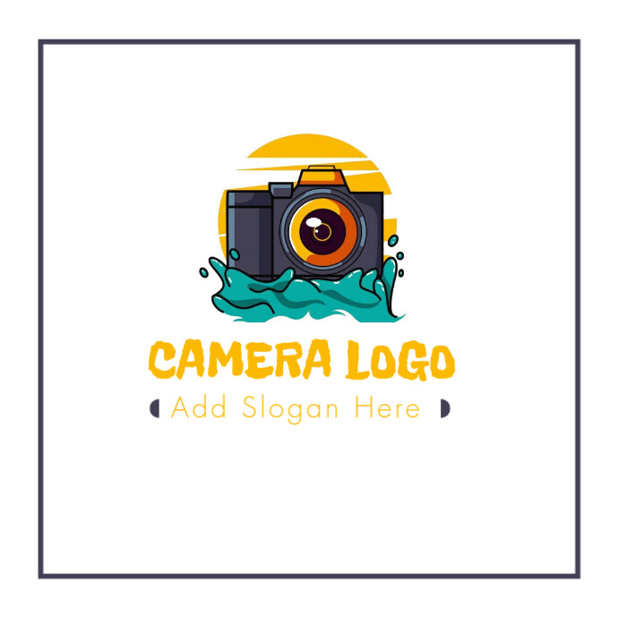 White Professional Camera Logo, Camera Logo Design, Camera Logo ...