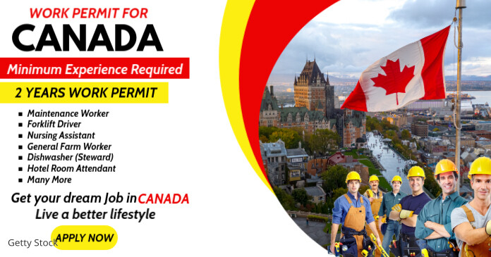 White Professional Canada Work Permit Facebook Shared Image Template ...