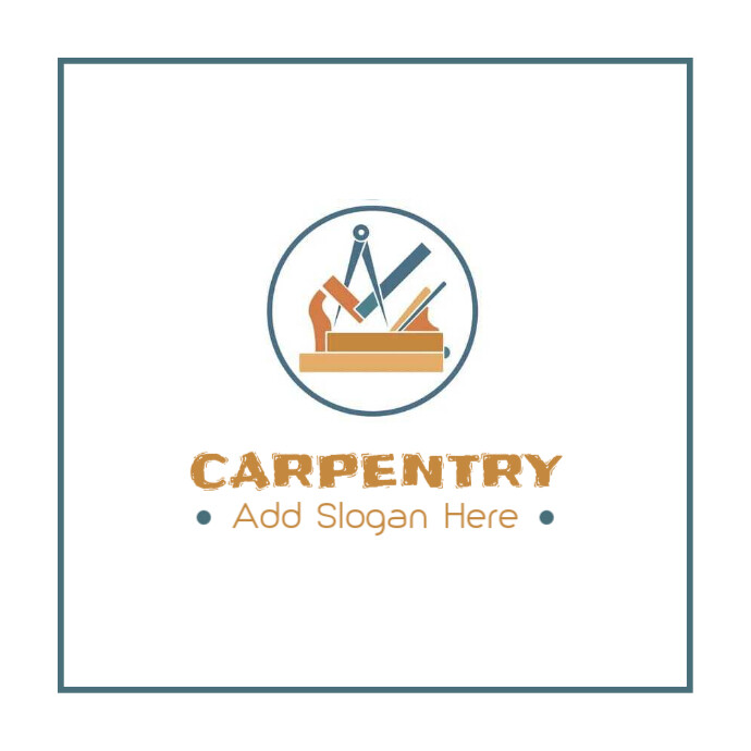 White Professional Carpenter Logo, Carpenter Logo, Carpentry Logo ...