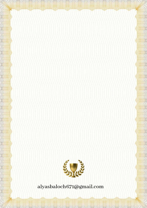 White Professional Certificate Backgrounds A4 Template | PosterMyWall