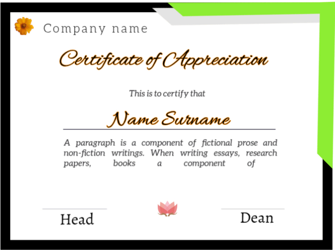 White Professional Certificate of Appreciation Presentation 26 b1 ...