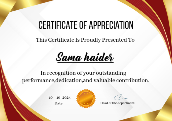 White Professional Certificate Of Appreciation Award Templates A5 ...