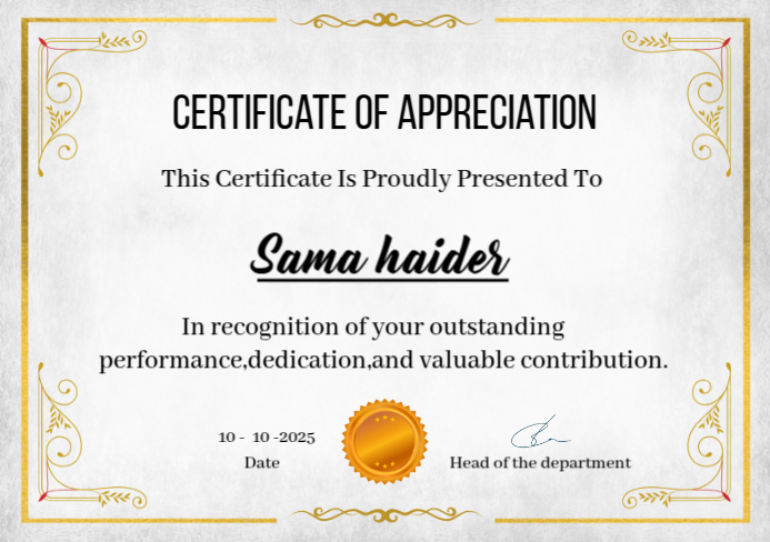 White Professional Certificate Of Recognition Editable Customizable A5 ...