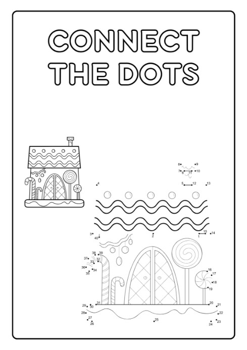 Copy of White Professional Christmas Coloring Pages A4 | PosterMyWall