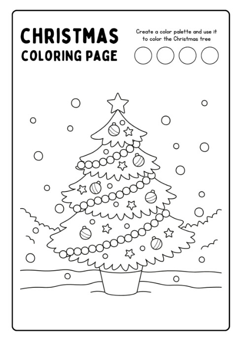 Copy of White Professional Christmas Worksheets For Kindergarten A4 ...