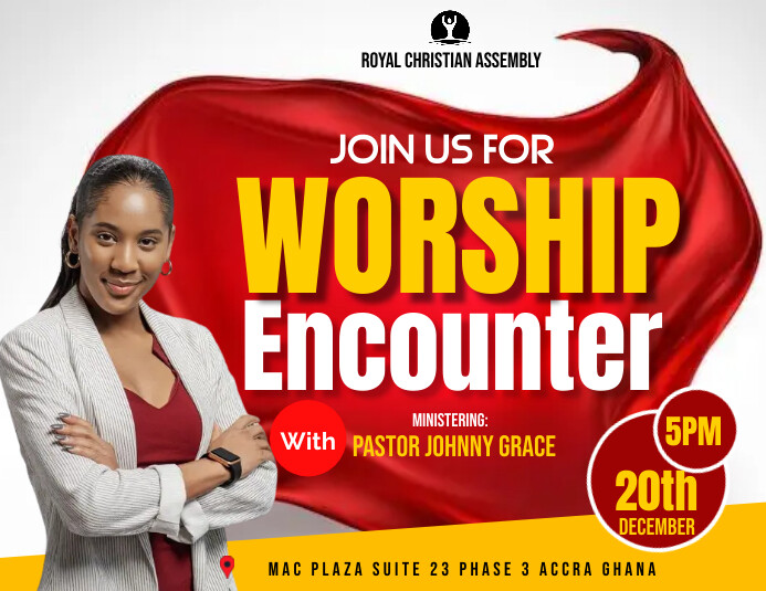 White Professional Church Flyer (us Letter) Template | PosterMyWall