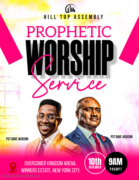 Copy of White Professional Church Flyer Flyer (us Letter) | PosterMyWall