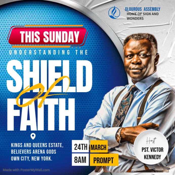 Copy of White Professional Church Flyer Instagram Post | PosterMyWall