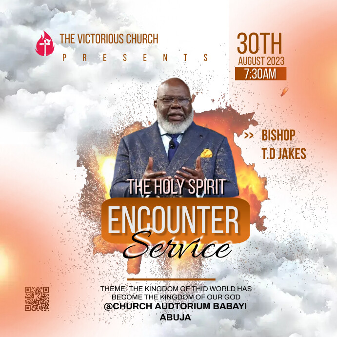 Copy of White Professional Church Flyer Instagram Pos | PosterMyWall