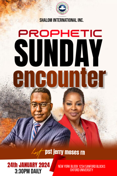 Copy of White Professional Church Flyer Poster | PosterMyWall