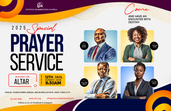 White Professional Church Flyers Tabloid Template | PosterMyWall