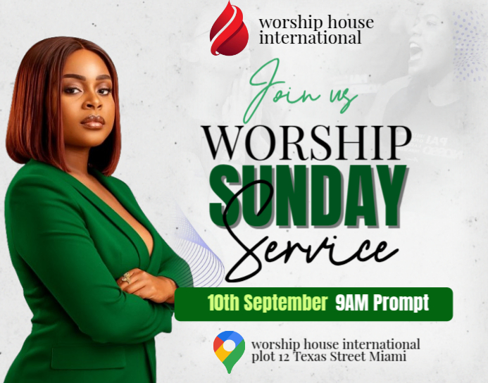 White Professional Church Poster/wallboard Template | PosterMyWall