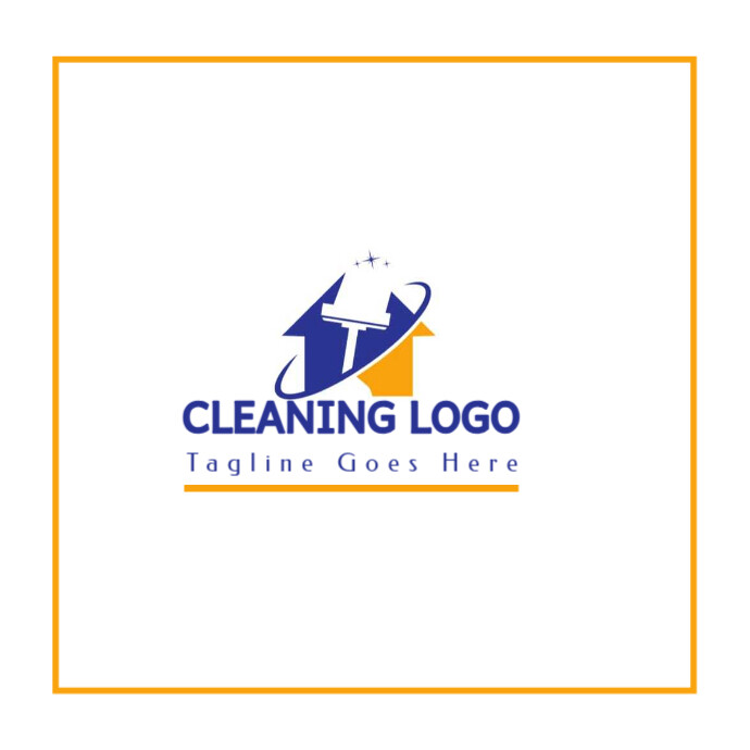 White Professional Cleaning Logo, Cleaning Logo Design, Cleaning Logo ...