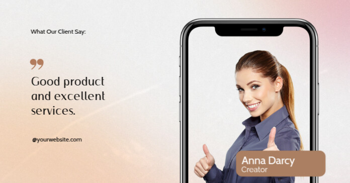 White Professional Client Review Facebook Ad Facebook Ad Template ...