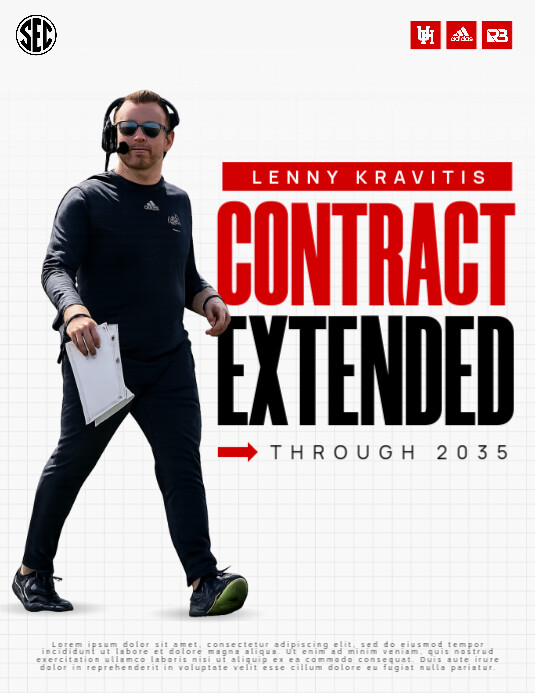 Copy of White Professional Coach Signing Flyer (us Letter) | PosterMyWall