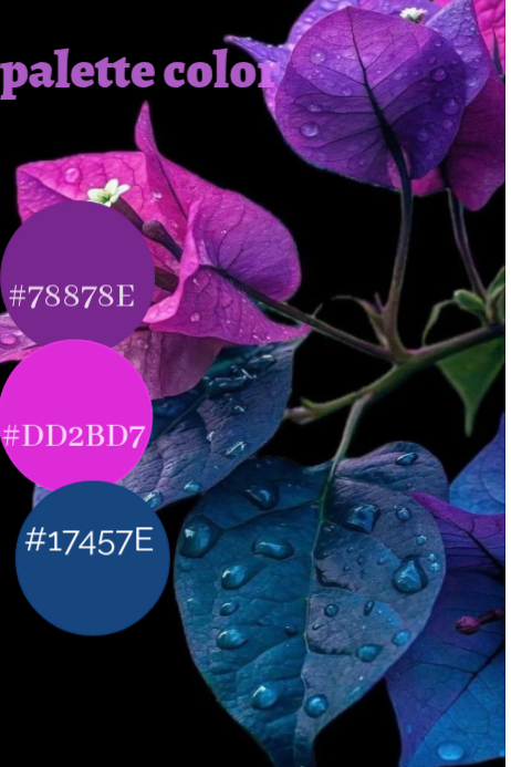 White Professional Color Palette Poster Template | PosterMyWall