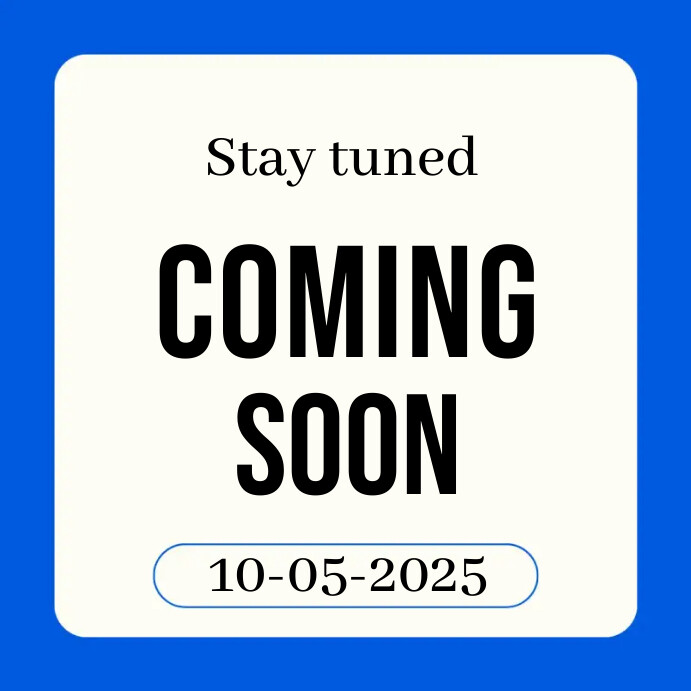 White Professional Coming Soon Announcement Template | PosterMyWall