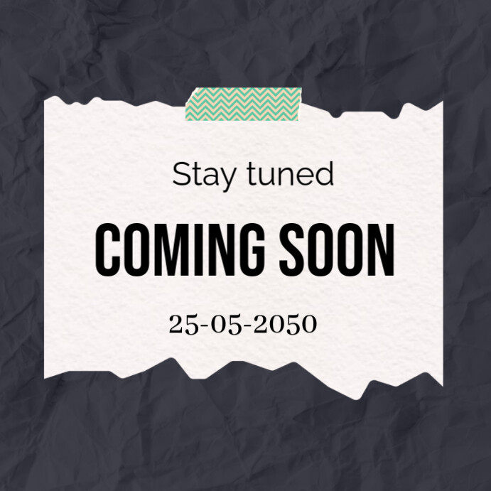 White Professional Coming Soon Invitation Car Template | PosterMyWall