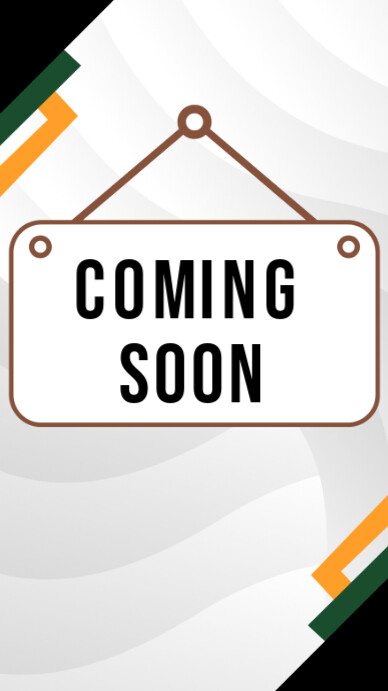 White Professional Coming Soon Notice Instagram Story Template ...