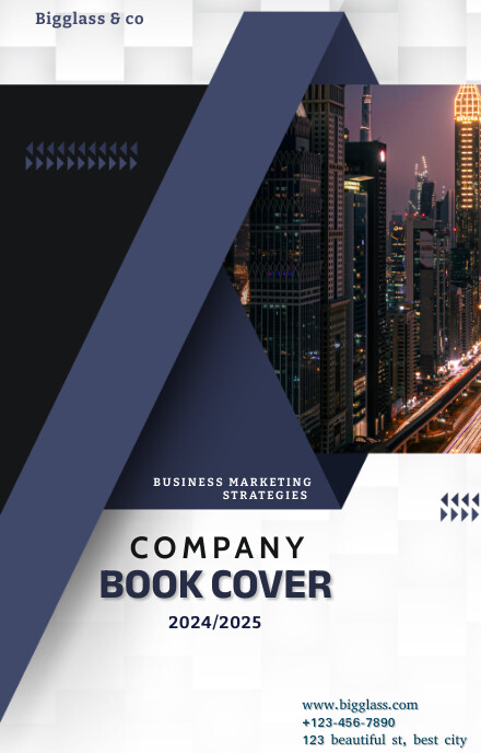 Salinan White Professional Company Book Wattpad Cover | PosterMyWall