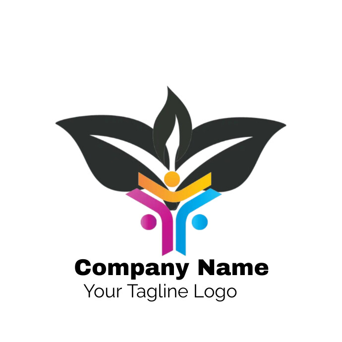 White Professional Company Logo Template | PosterMyWall