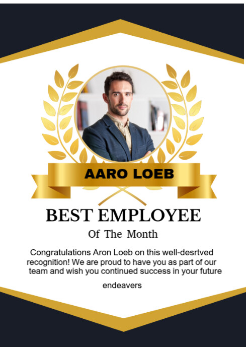 Copy of White Professional Congratulations Post A4 | PosterMyWall