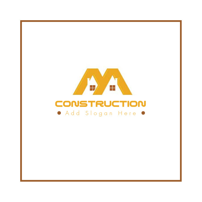 Copy of White Professional Construction Logo, Construction Logo ...