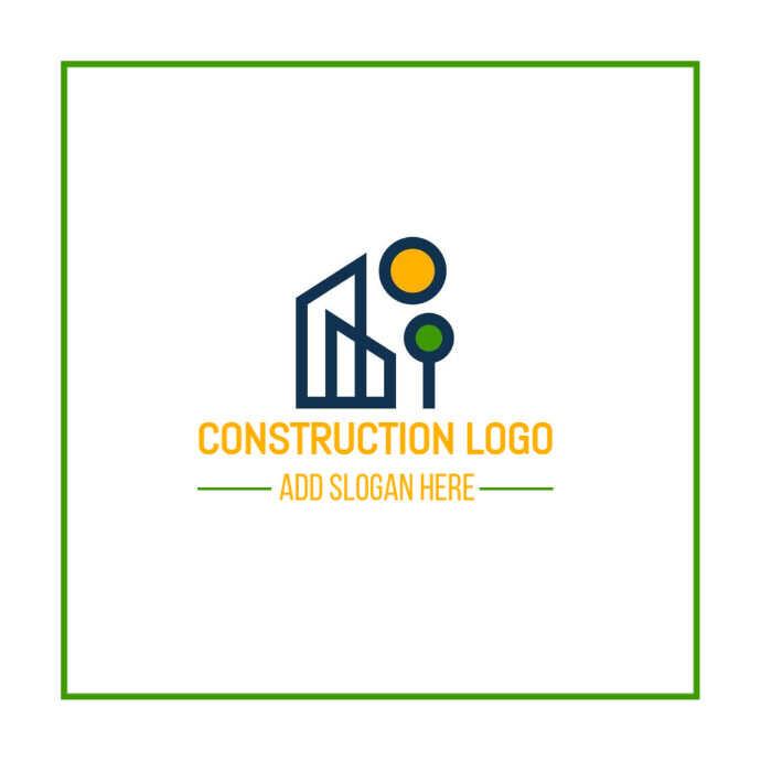 White Professional Construction Logo, Construction Logo, Builder Logo ...