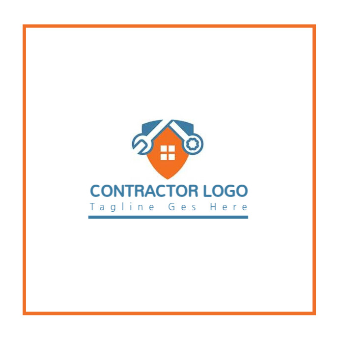 Copy of White Professional Contractor Logo, Contractor Logo, Contractor ...