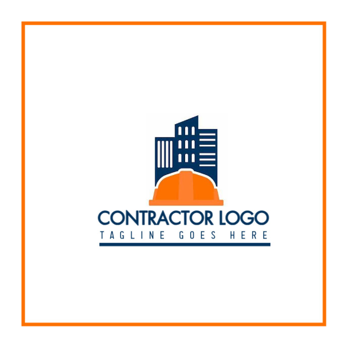 Plantilla de White Professional Contractor Logo, Contractor Logo Design ...