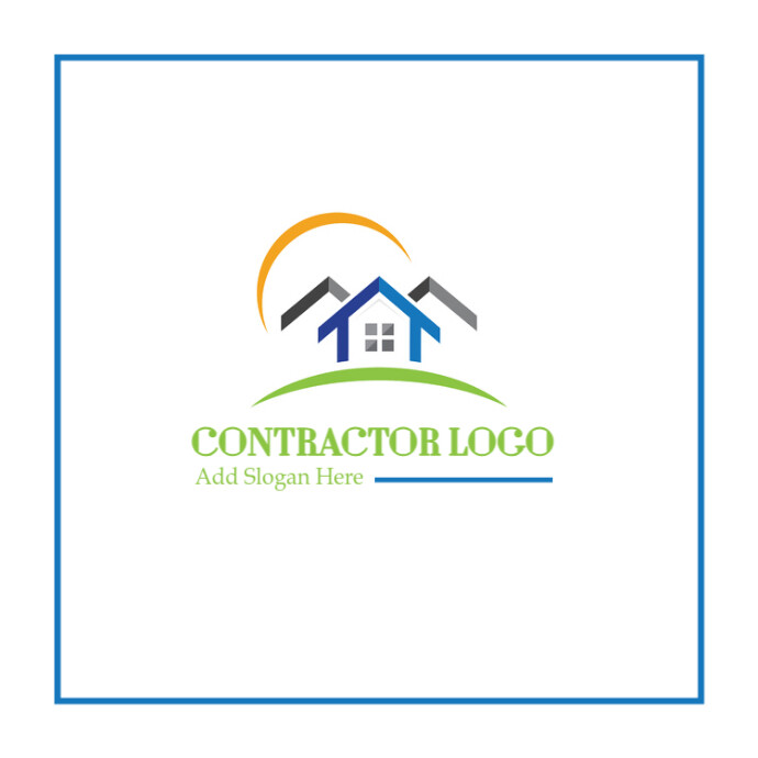 Copy of White Professional Contractor Logo, Smart Contractor Logo, Home ...