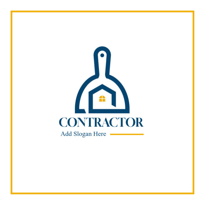 White Professional Contractor Logo, Contractor Logo , Home Contractor ...