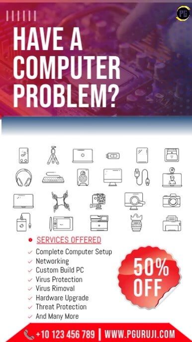 White Professional Corporate Service Ad Template Instagram Reel ...