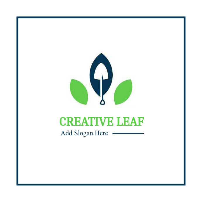 White Professional Creative Leaf Logo, Creative Leaf Logo, Leaf Logo ...