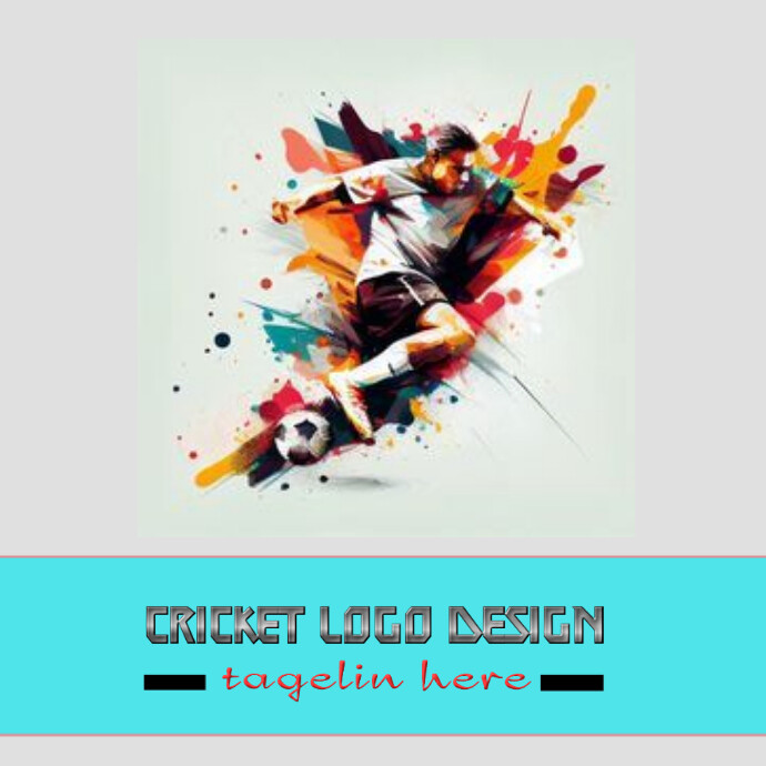 White Professional Cricket Logo Design Logo Templat | PosterMyWall