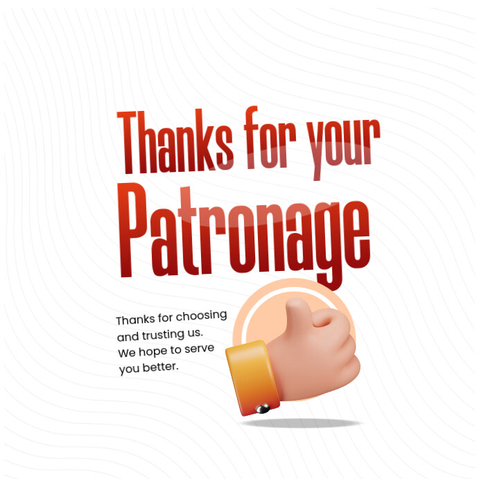 Plantilla de White Professional Customer Appreciation Instagram Post ...