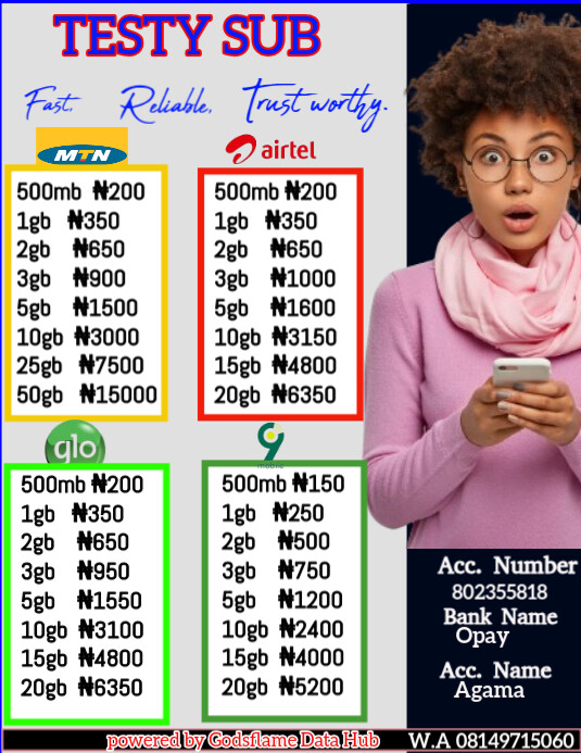 Copy of White Professional Data Resell Flyer (us Lett | PosterMyWall