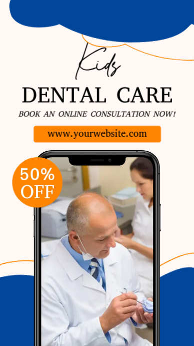 White Professional Dental Care Instagram Story Template | PosterMyWall