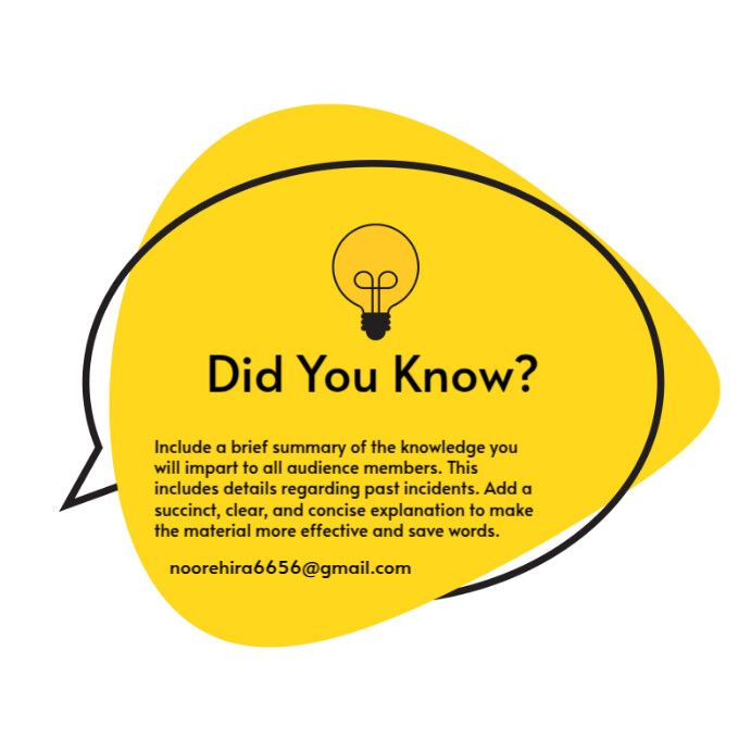 White Professional Did You Know Backgrounds Templates Instagram Post ...