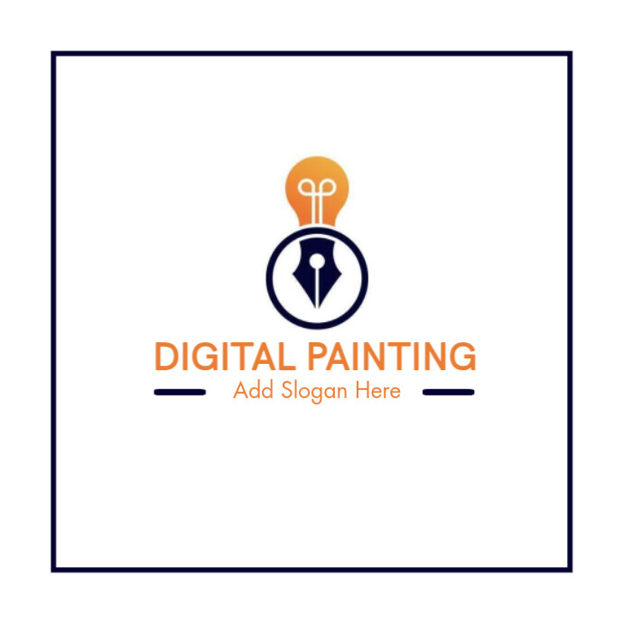 Modèle White Professional Digital Art Logo, Digital Art Logo, Digital ...