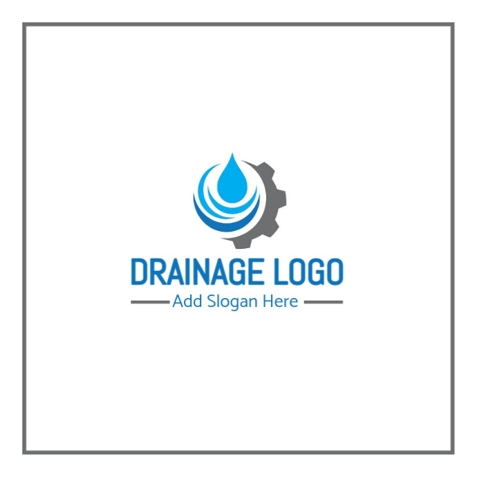 Copy of White Professional Drainage Logo, Drainage Logo, Drainage Logo ...